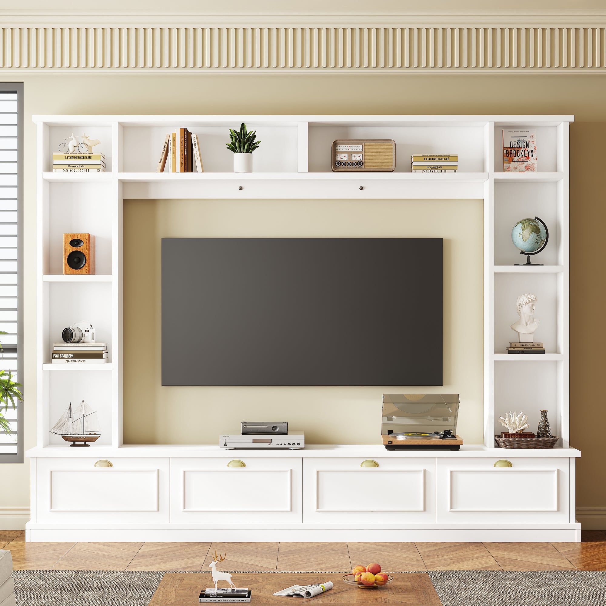 Aubrey 5 piece entertainment center store